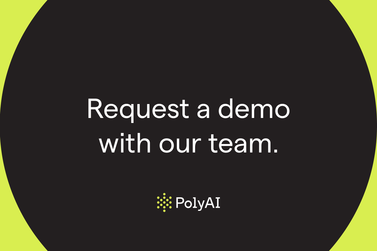 Request a Demo - PolyAI